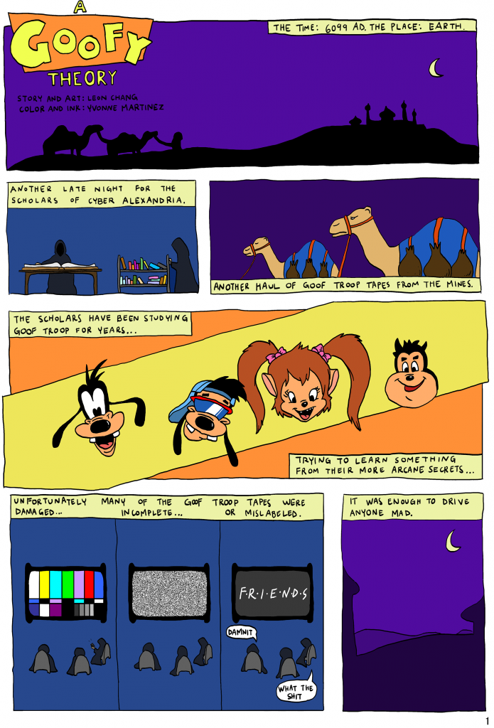 A Goofy Theory | Blunderbuss Magazine